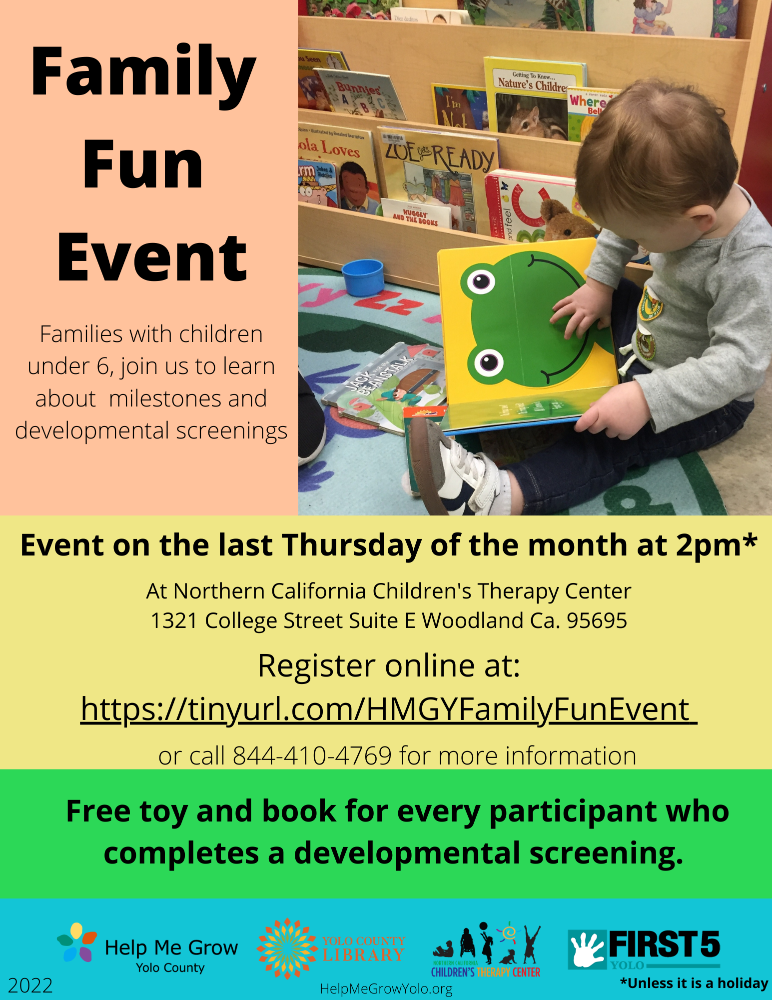 Family Fun Event - First 5 Yolo